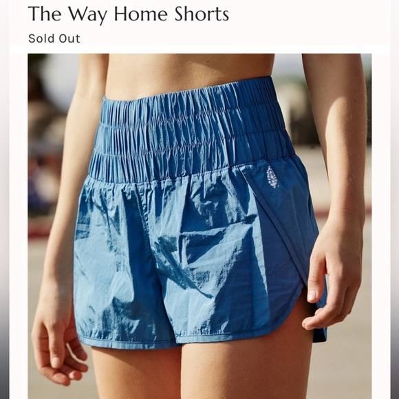 Free People | Shorts | Nwt Free People Movement The Way Home Shorts ...